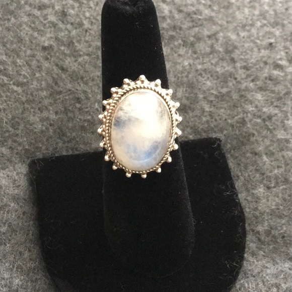 Jewelry | Very Large Moonstone In 925 | Poshmark